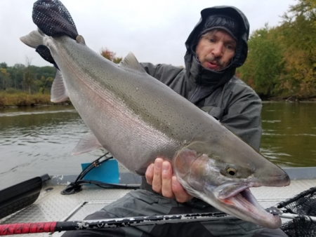 Fall Steelhead on the Big Manistee River - Northern Michigan | Guide ...